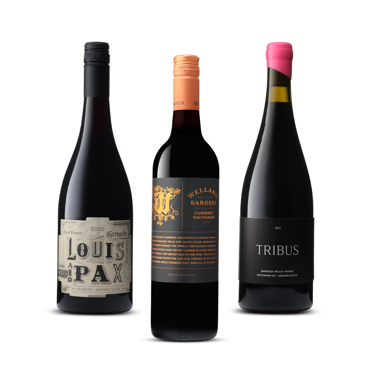 Barossa Wines mixed pack | Grenache Cabernet Sauvignon Shiraz